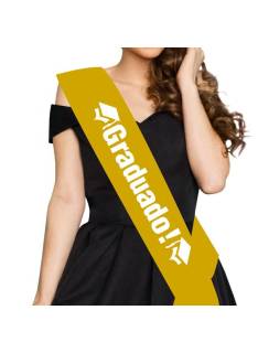 Banda de tela para graduación